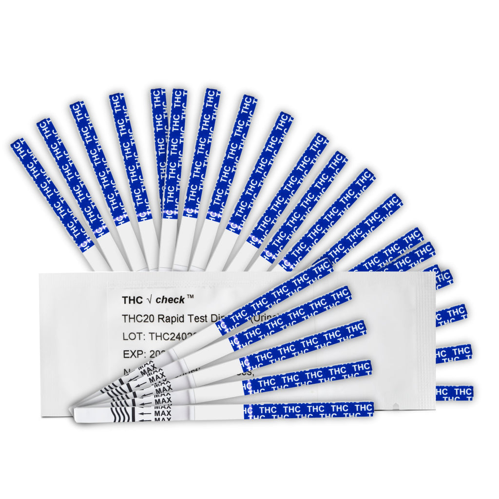 Extra-Sensitive Marijuana Test Strips| At Home Urine Drug Test Kit ...